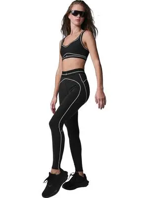 aloレギンス新品未開封Heart Throb LeggingブラックXXS Airbrush High-Waist Heart Throb Legging - Black/White | ALO